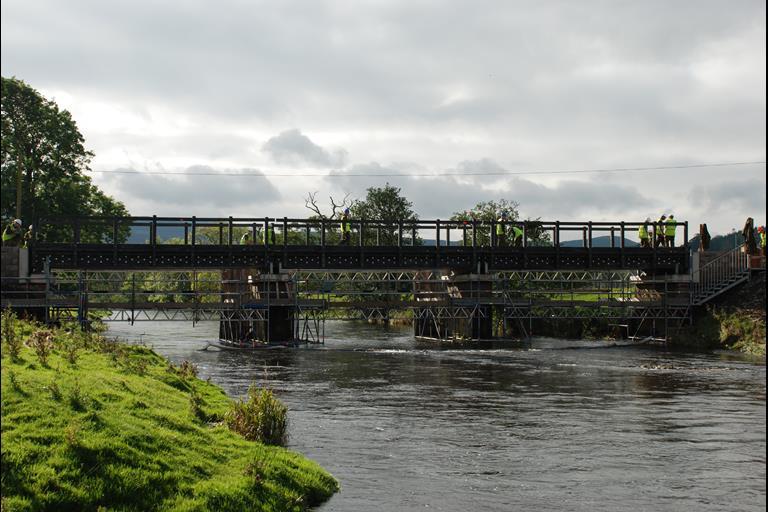 First recycled plastic bridge in Europe built in Scotland | News | Building